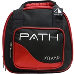Pyramid Path Plus One Spare Ball Tote Black/Red Bowling Bags FREE SHIPPING