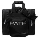 Pyramid Path Pro Deluxe Single Tote Black/Black Bowling Bags FREE SHIPPING
